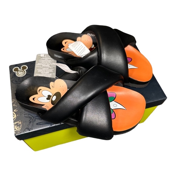 Disney | Shoes | 222 Disney D23 Expo Goofy Adult Slides Sandals Tongs ...